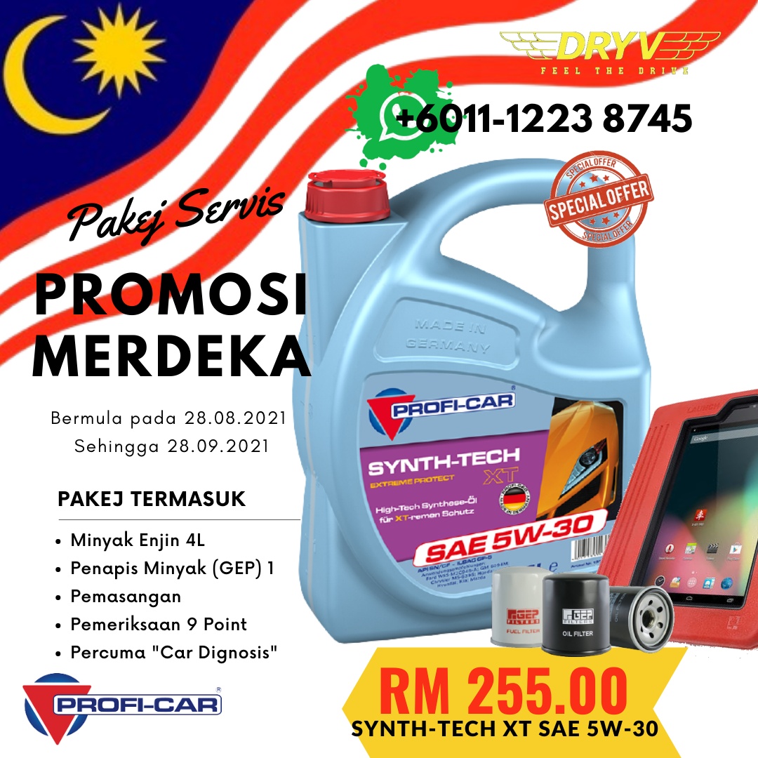 PROFI-CAR Engine Oil Promotions - Dryv Malaysia